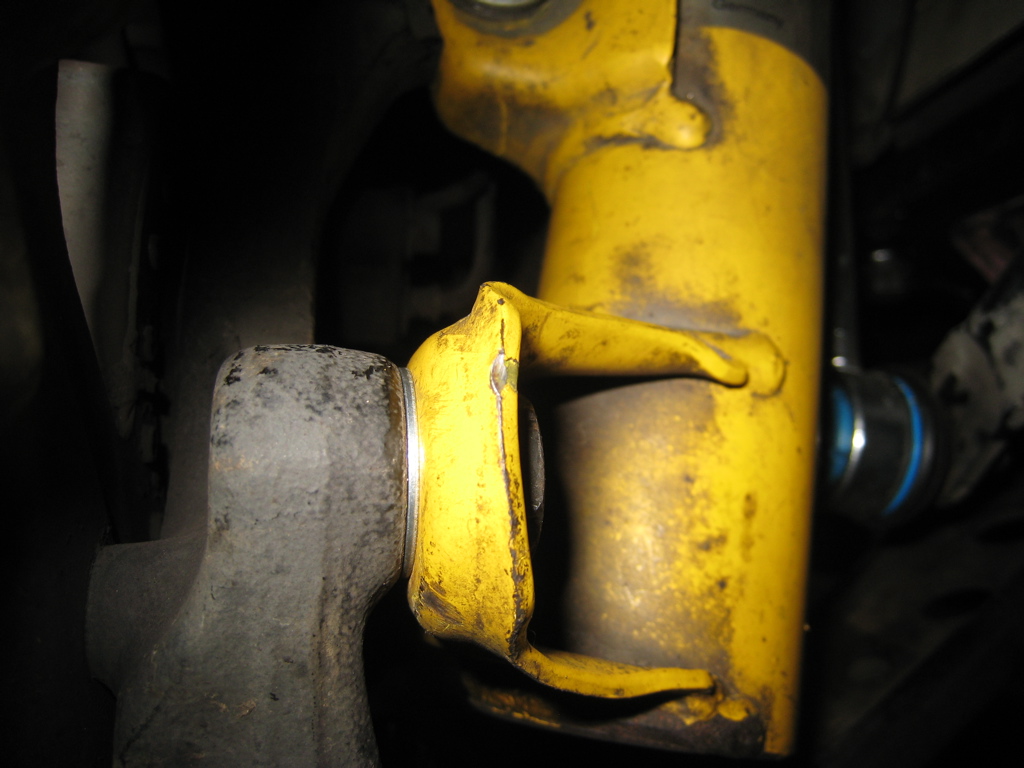 M3 PINK: E36 M3 Setting More Front Static Camber With Shims