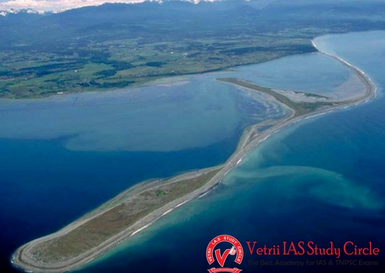 LANDFORMS CREATED BY SEA WAVES - UPSC - TNPSC General Knowledge