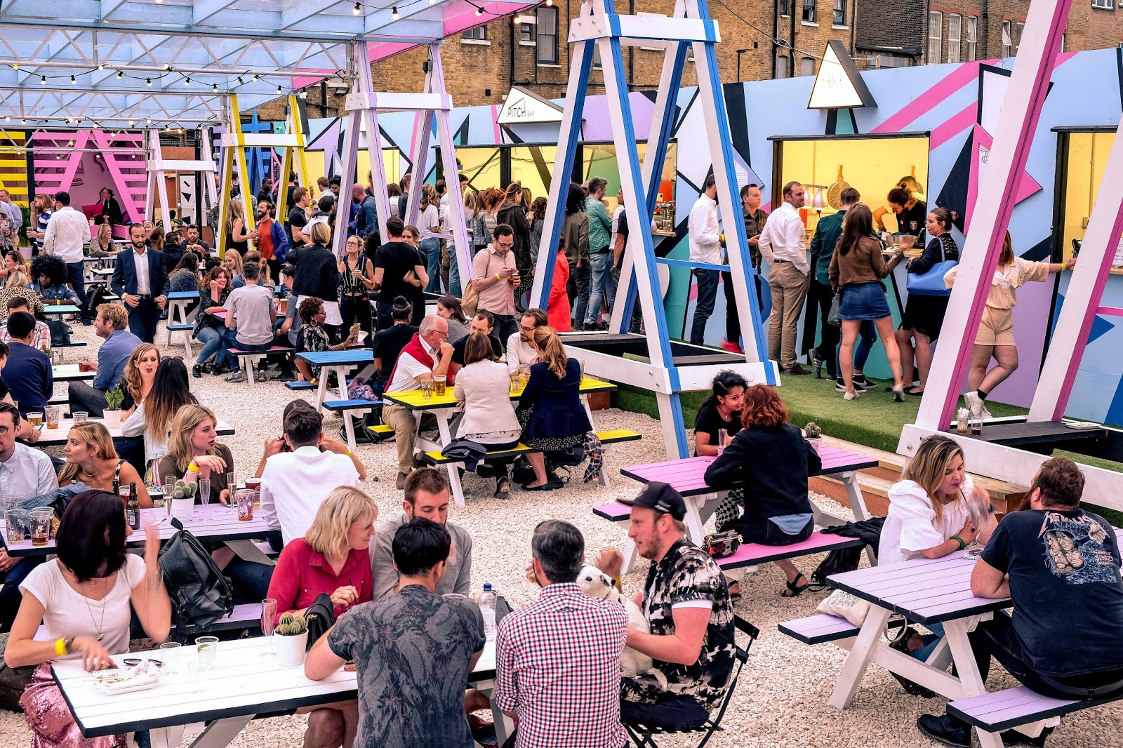 London Pop-ups: PITCH Stratford - with Street Food, a Bar & Screenings