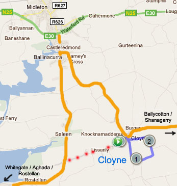 The main race this week in Cork is the 5k road race coming up in Cloyne ...
