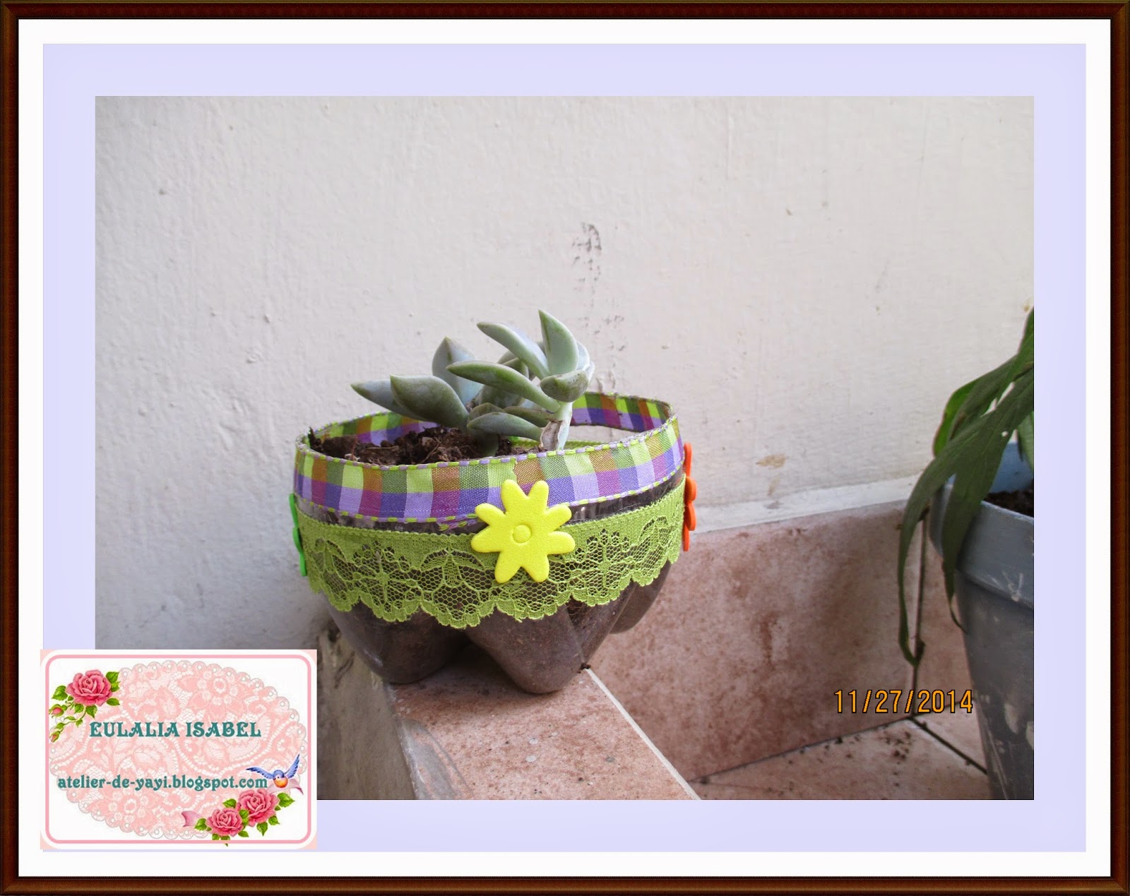 ATELIER-DE-YAYI: MACETEROS CON MATERIAL RECICLADO