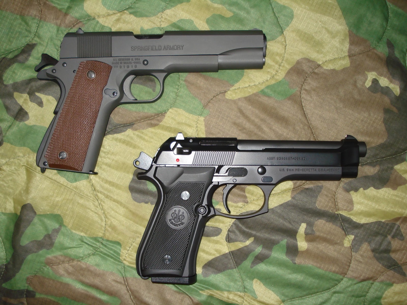 THE ON POINT RESOURCE: Beretta M9 Pistol, 9x19mm NATO