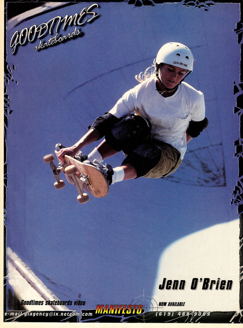 Vert Is Dead: Jen O'Brien.