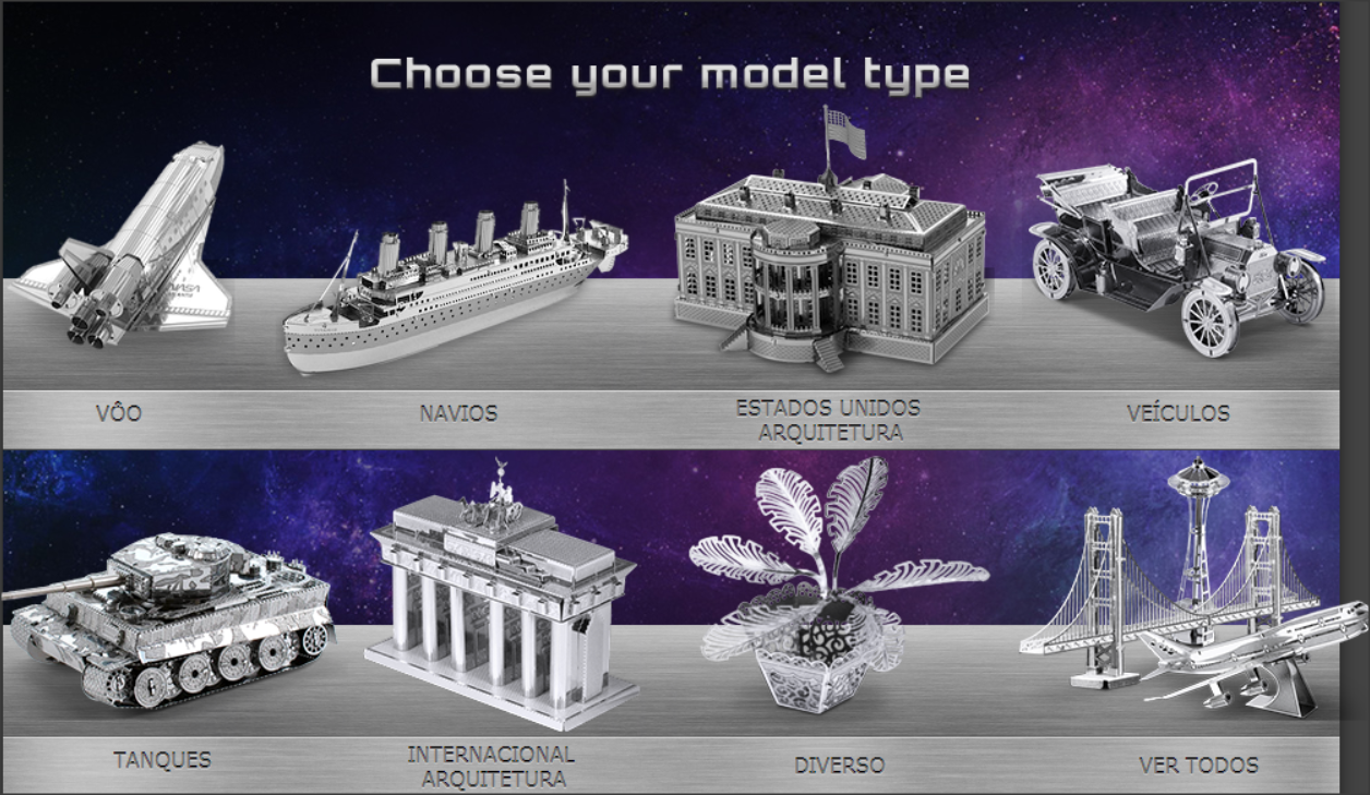 Metal Earth - Kits em metal Star Wars ~ O Poder da Força