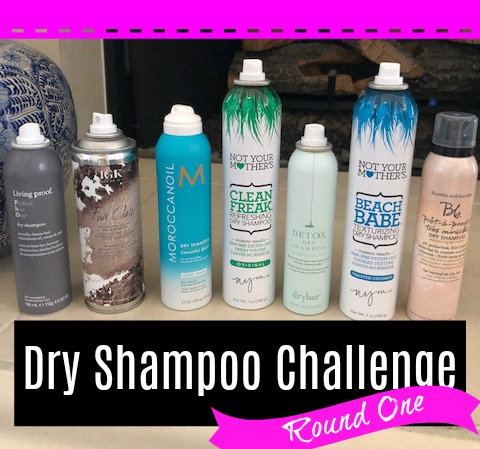 Dry Shampoo Challenge-Round One – A Little Bit of Everything