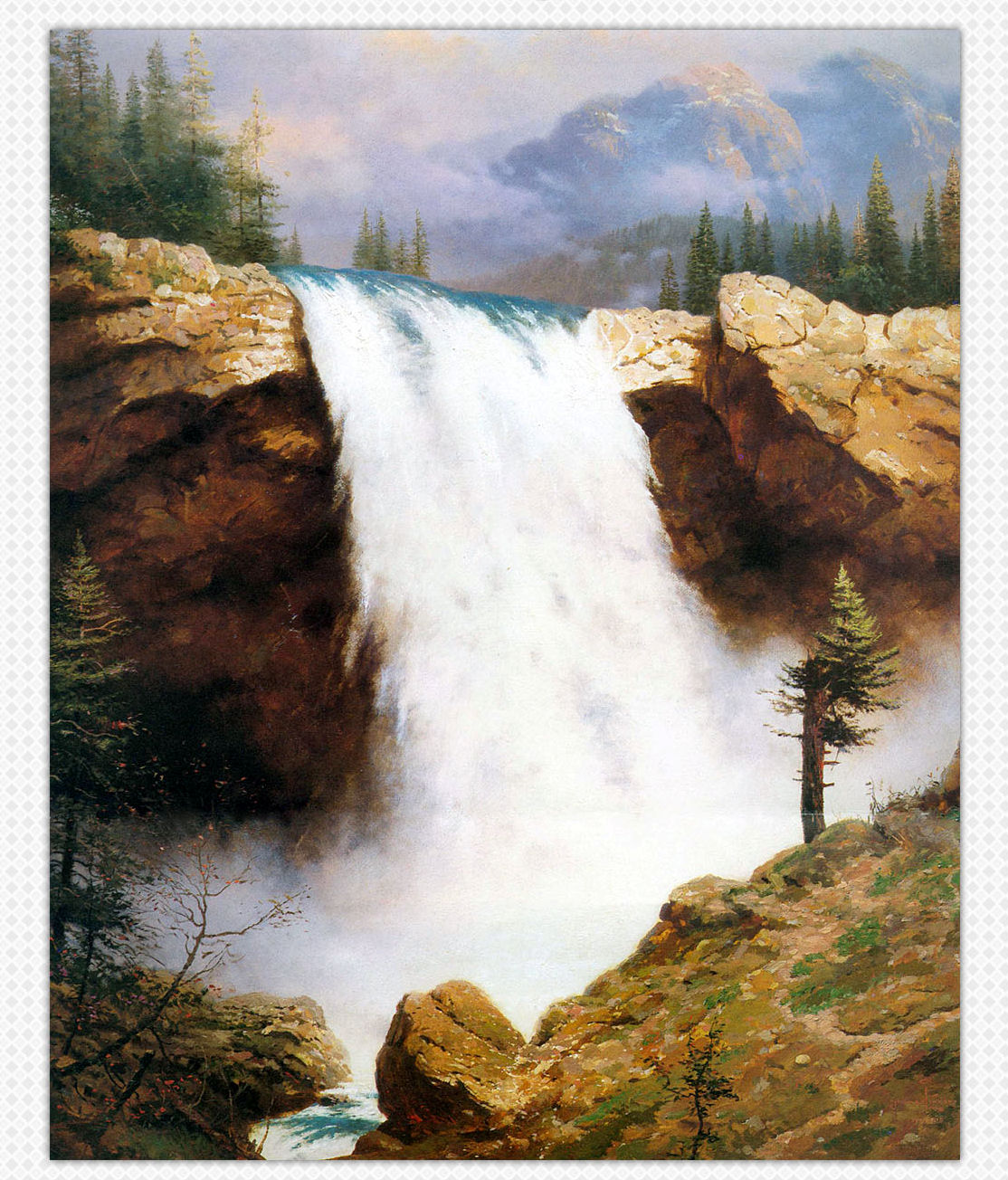 Selección de Paisajes variados de Thomas Kinkade