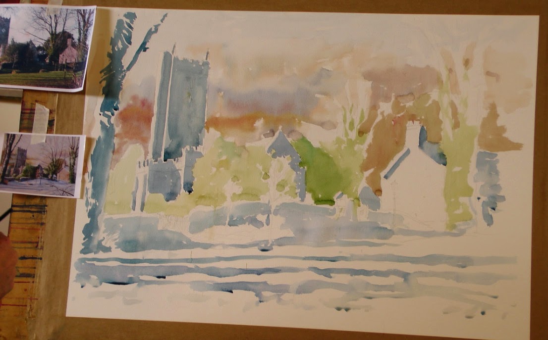 Ledbury Art Society: David Wilcox - Landscape in Watercolour