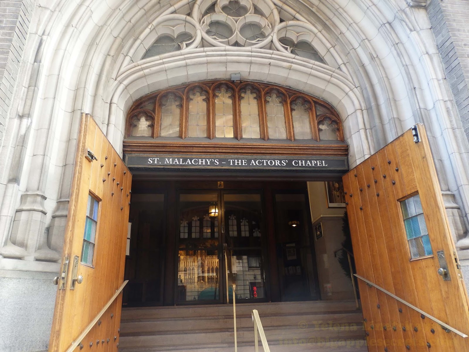 Big Apple Secrets: Church of St. Malachy – The Actors' Chapel near Broadway