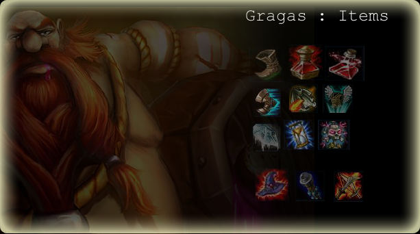 League of Legends: Gragas: The rabble Rouser items, skills build ...