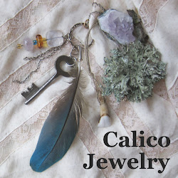 Calico: Decoupage Flask