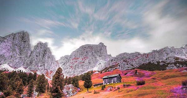 PhotoEffect: How to create Photoshop Infrared Effect (Easy)