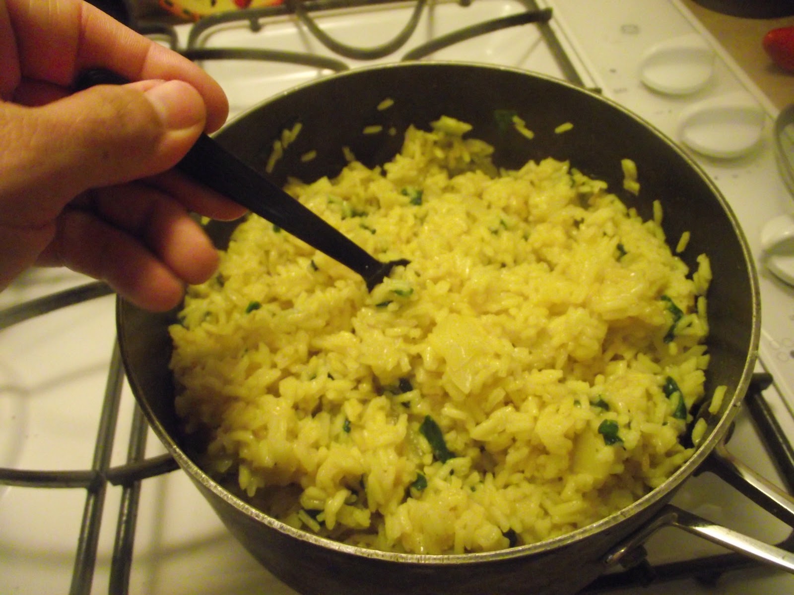 Smiley's Kitchen: Curried Rice