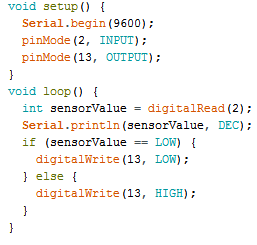 mekatronika: INPUT SERIAL ARDUINO UNO