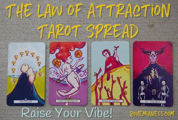 Tarot Spread Law Of Attraction Bohemianess