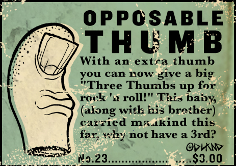 Tim Odland: OPPOSABLE THUMB