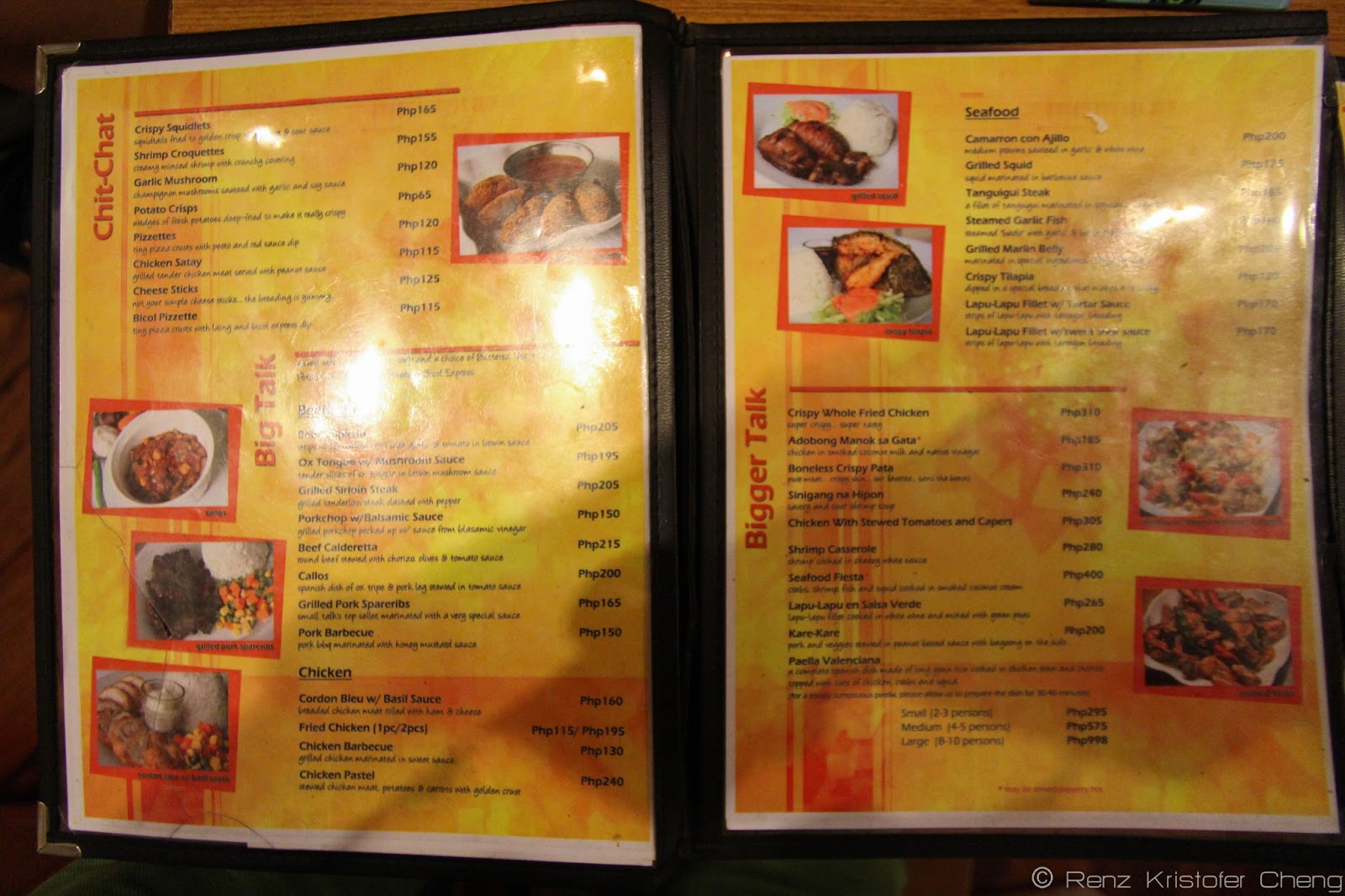 SMALLTALK Restaurant in Legazpi City - Casual yet Fancy - A Not-So ...