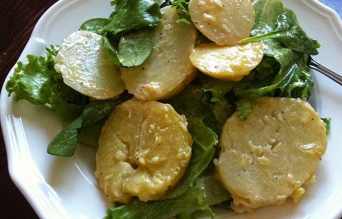 Resep Salad Bayam Kentang | Uridheul Blog