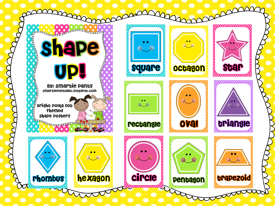 Smartie Pants: Shape Posters