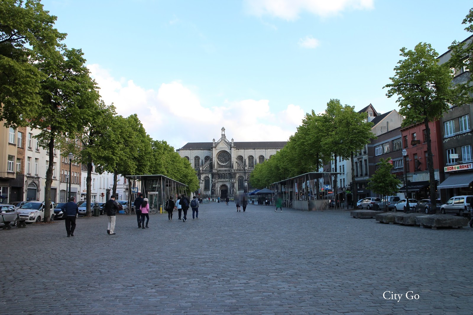 Place Sainte-Catherine, Brussels, Belgium