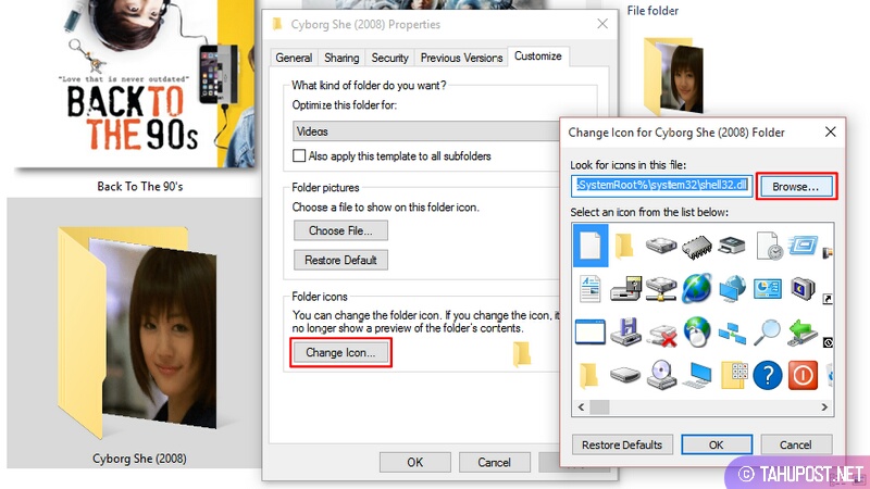 Cara Mengganti Icon Folder dengan Gambar Sendiri di Windows - TahuPost