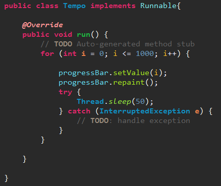 Progress Bar demo thread runnable ~ Thế Giới Giải Mã