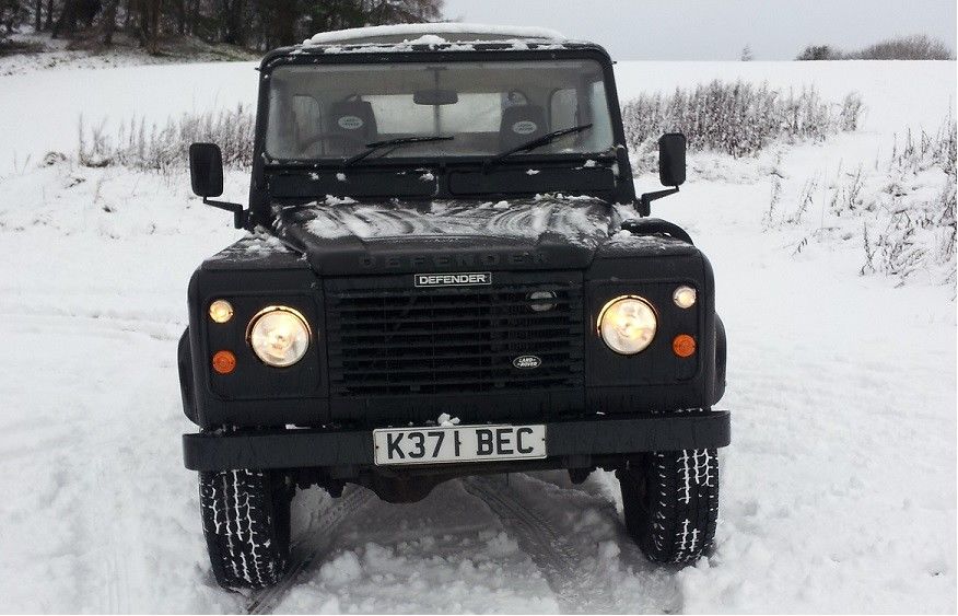 Landrover Defender: Land Rover Defender 90, 2495cc, 200TDi, Matt Black ...
