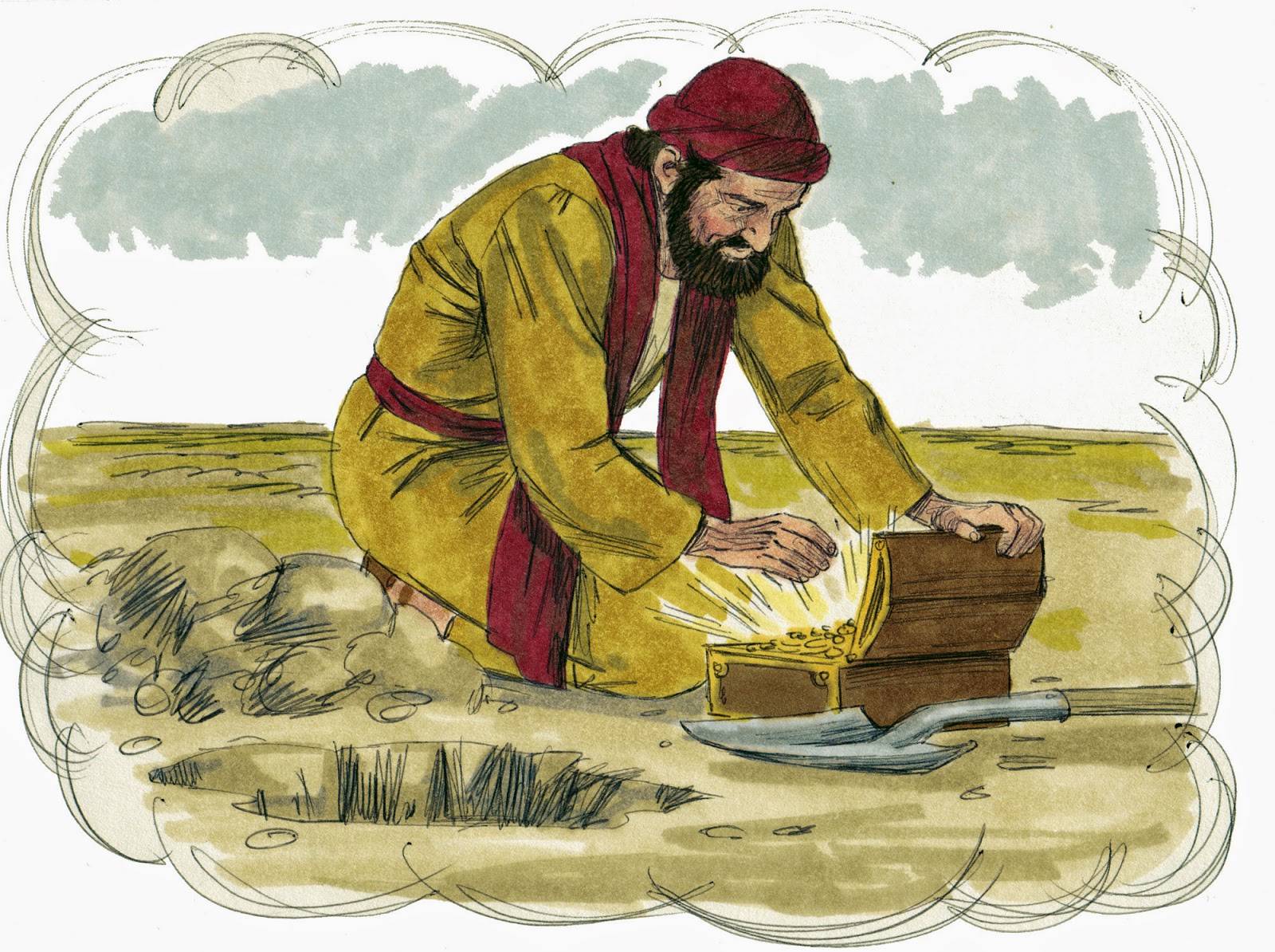 PARÁBOLA DEL TESORO ESCONDIDO