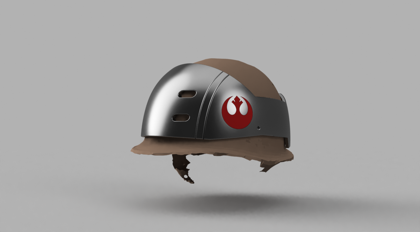 CANNY'S GAMBIT: Star Wars Rogue One Rebel Helmet - Helmet Armor Mk3 ...