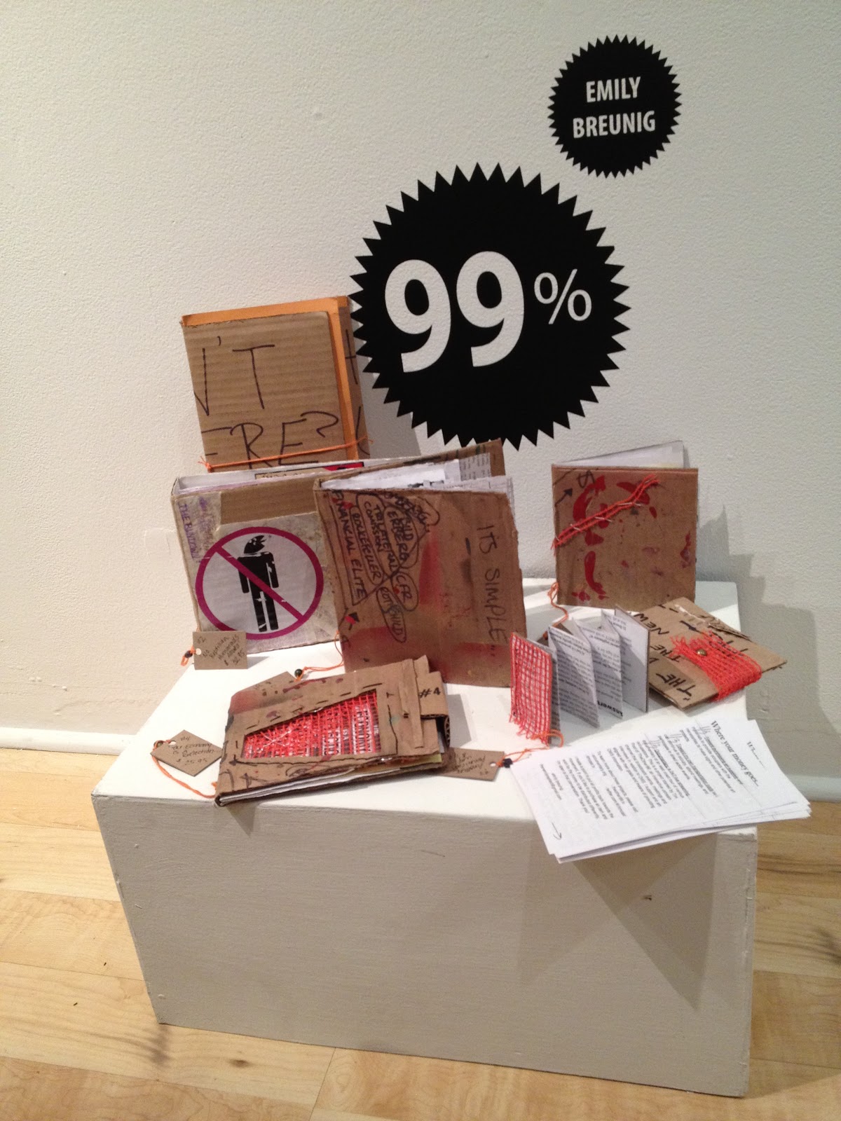 Wall Street to Main Street: Emily Breunig, Artists Books Exhibit and ...
