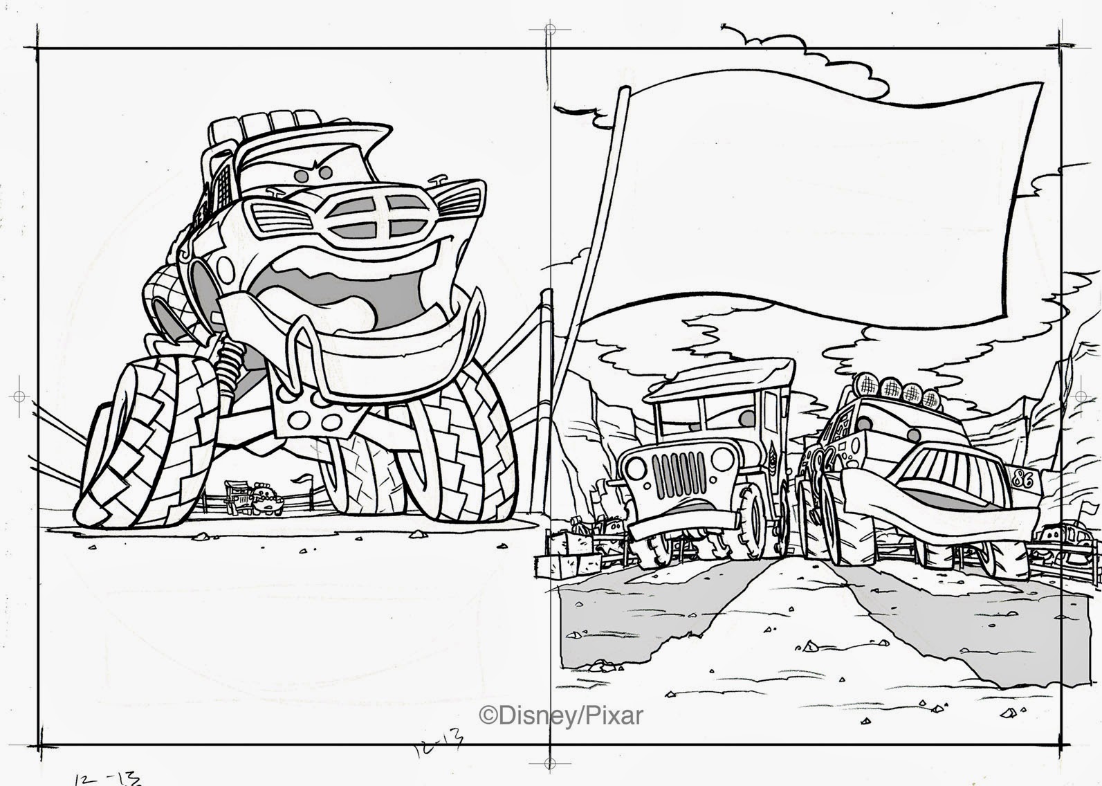 Ron Cohee Portfolio : Dust-Up in the Desert