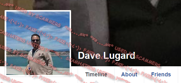 ScamHaters United .. Visit us also on Facebook and Instagram : DAVID LUGARD.. THE NAME USED BY A ...