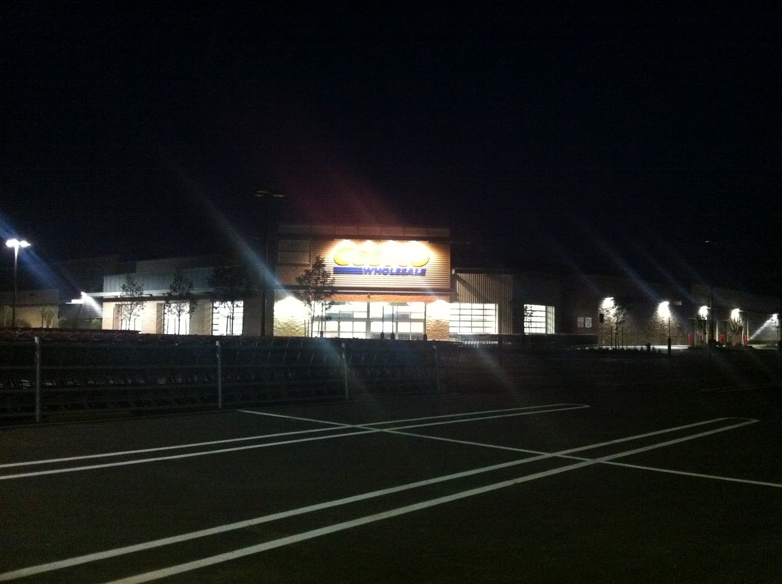 Ann Arbor Costco: 9 Days and Counting - Night Shots