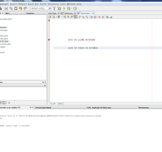 EJEMPLOS JAVA PARA SUPERTORPES (Aprendiendo juntos): 4. PARTES DEL NETBEANS