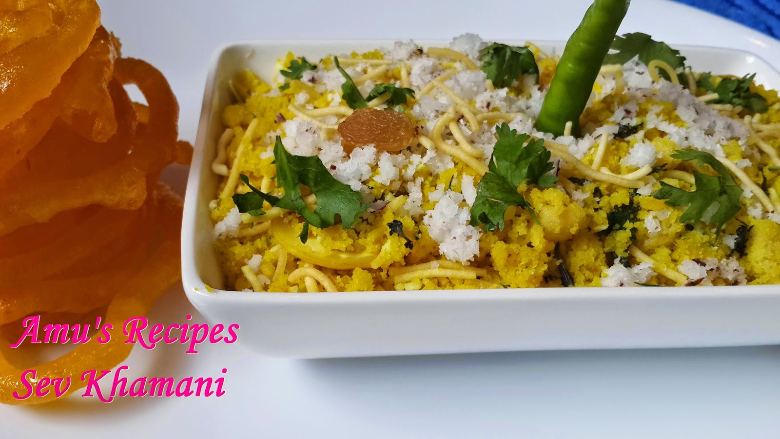 AMU'S RECIPES: Sev Khamani