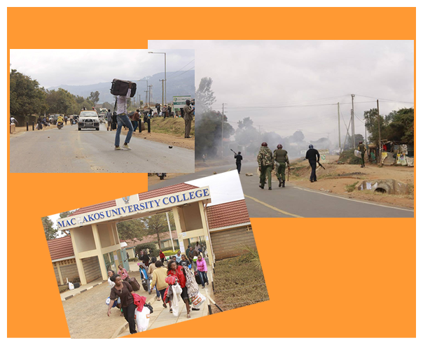 Machakos News Online: Machakos University College Strike