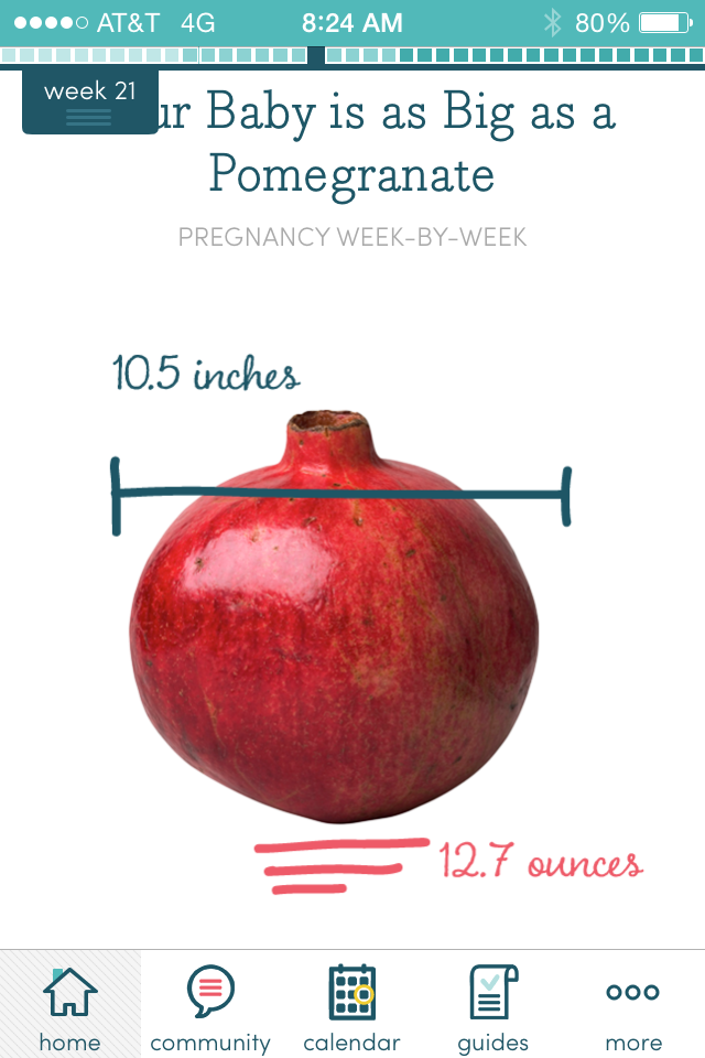 Babe with a Baby: BUMPdate: 21 weeks!