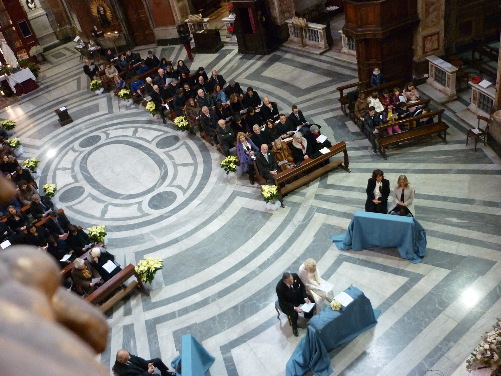 San Giacomo In Augusta Roma: Mariangela e Sandro Sposi nel Signore