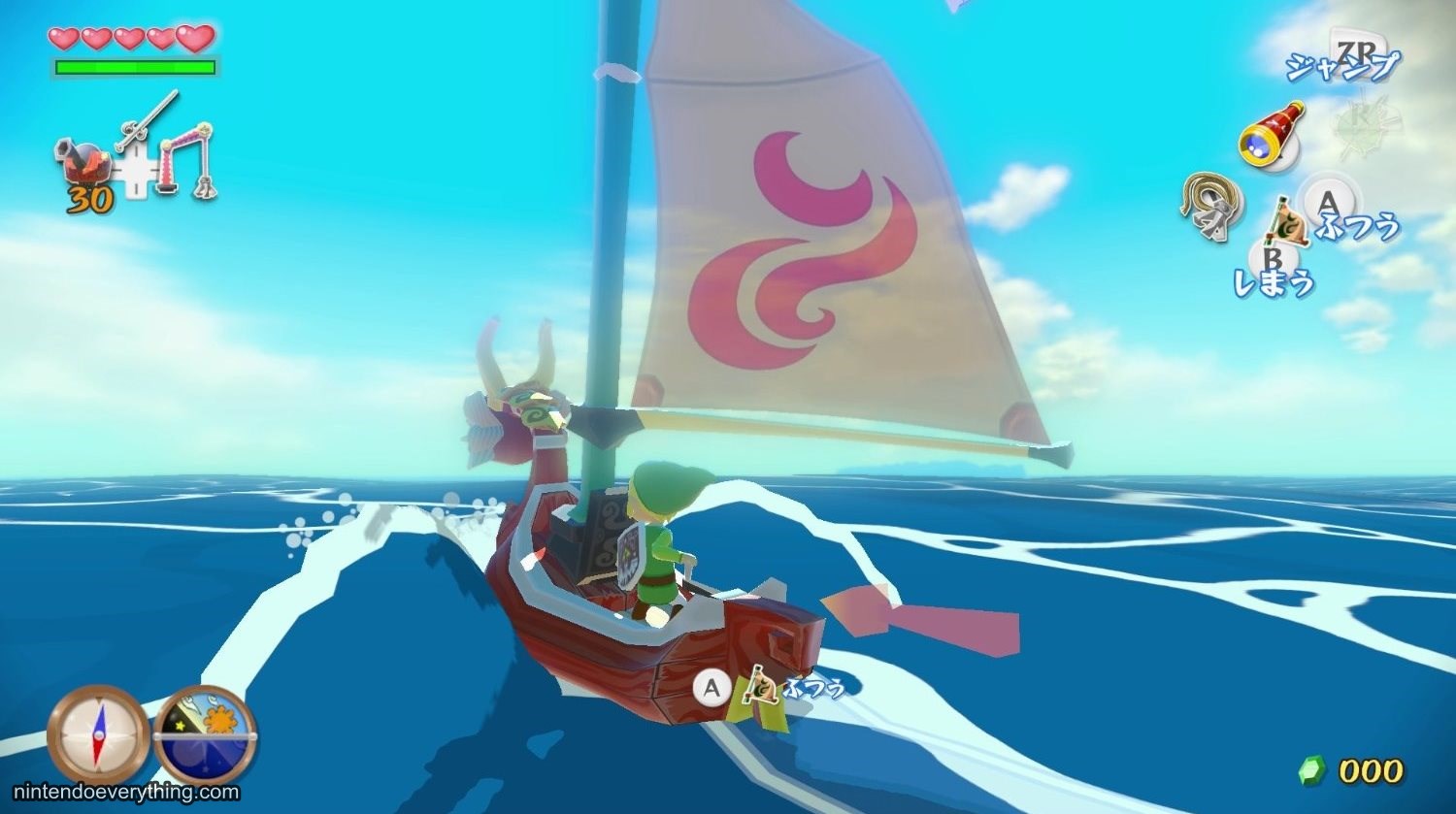 Hyrule Map: The Legend of Zelda: The Wind Waker HD - Screenshots