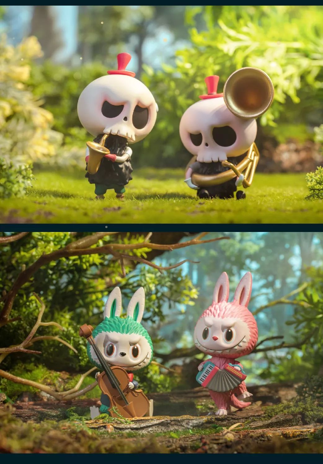 Introducing The FOREST CONCERT LABUBU Blind Box Series from Kasing Lung ...