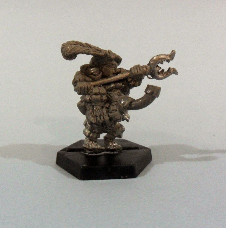 WK's Miniature Imperium: Halfling Piggyback Rider Greens