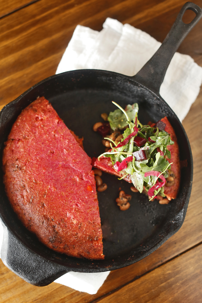 The Chubby Vegetarian: Red Velvet Cornbread