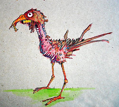 The Daily Zombie: zombie chicken