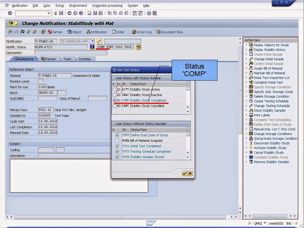 青蛙SAP分享 Froggy's SAP sharing: SAP ERP QM Stability Study Step 7 ...