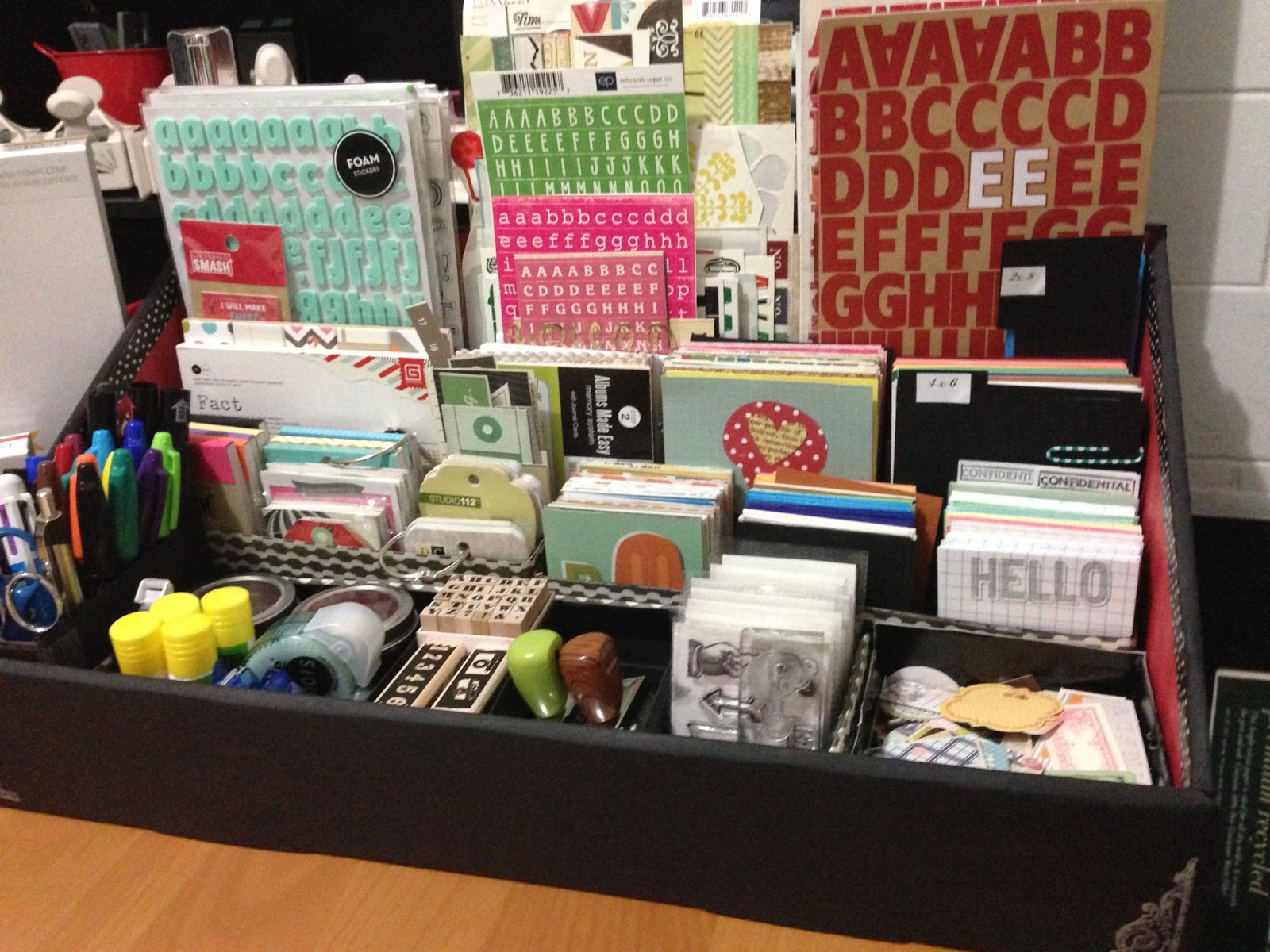 Craft Room Secrets: Project life Organization