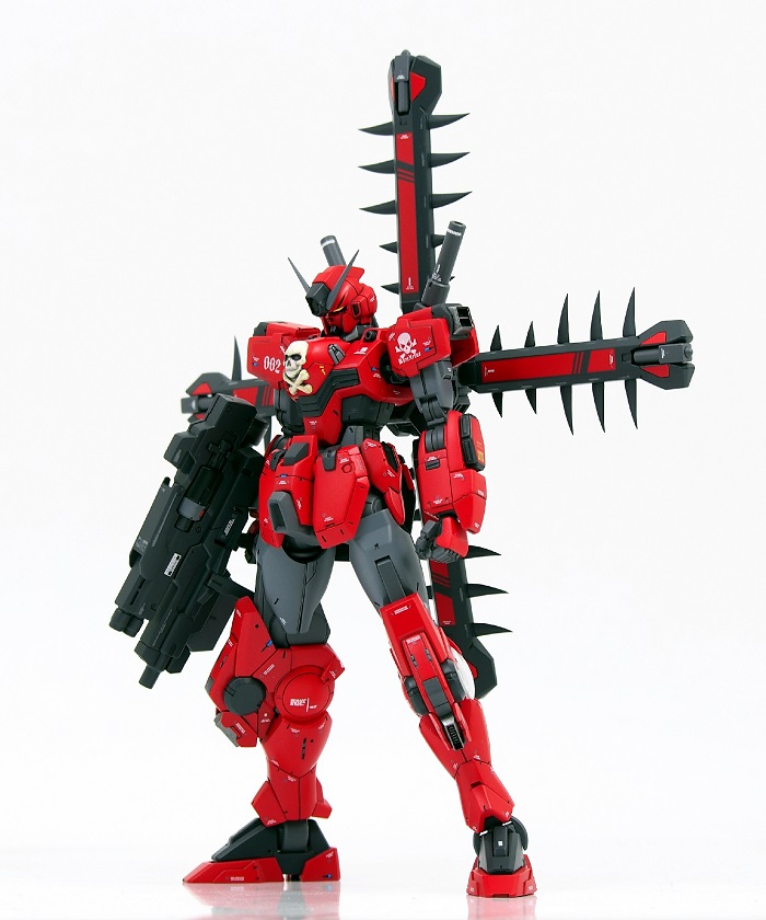 GUNDAM GUY: HGBF 1/144 Crossbone Maoh Gundam Kai [SALAMANDER] - Custom ...