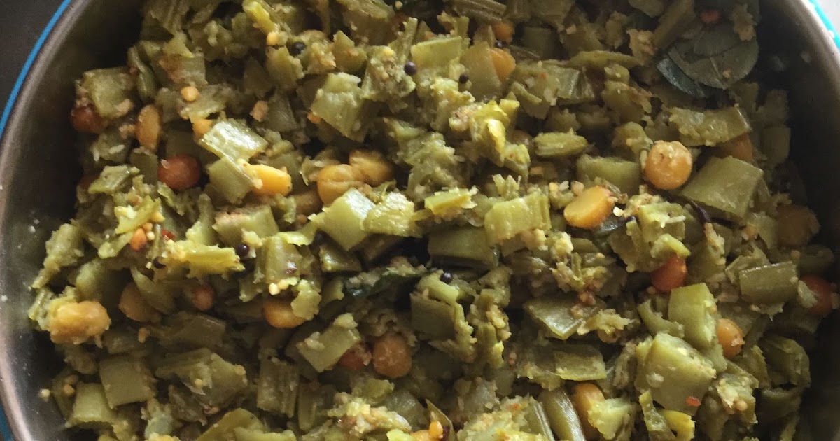 Goru chikkudu ( cluster beans ) Chanadal curry