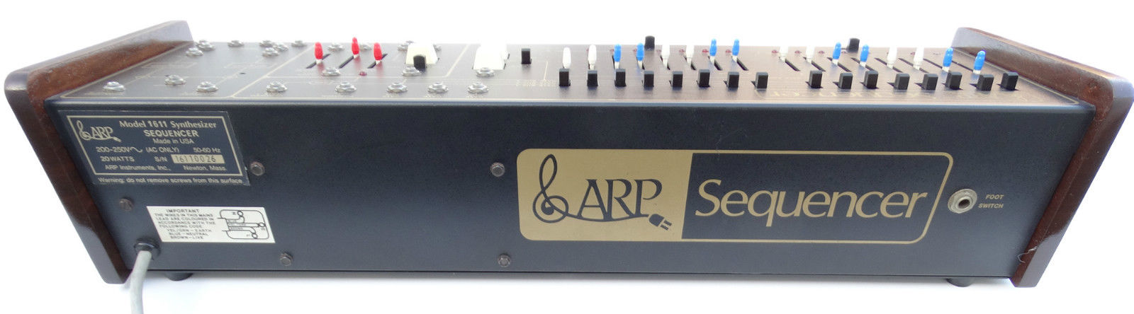 MATRIXSYNTH: Arp 1611 Sequencer SN 0026