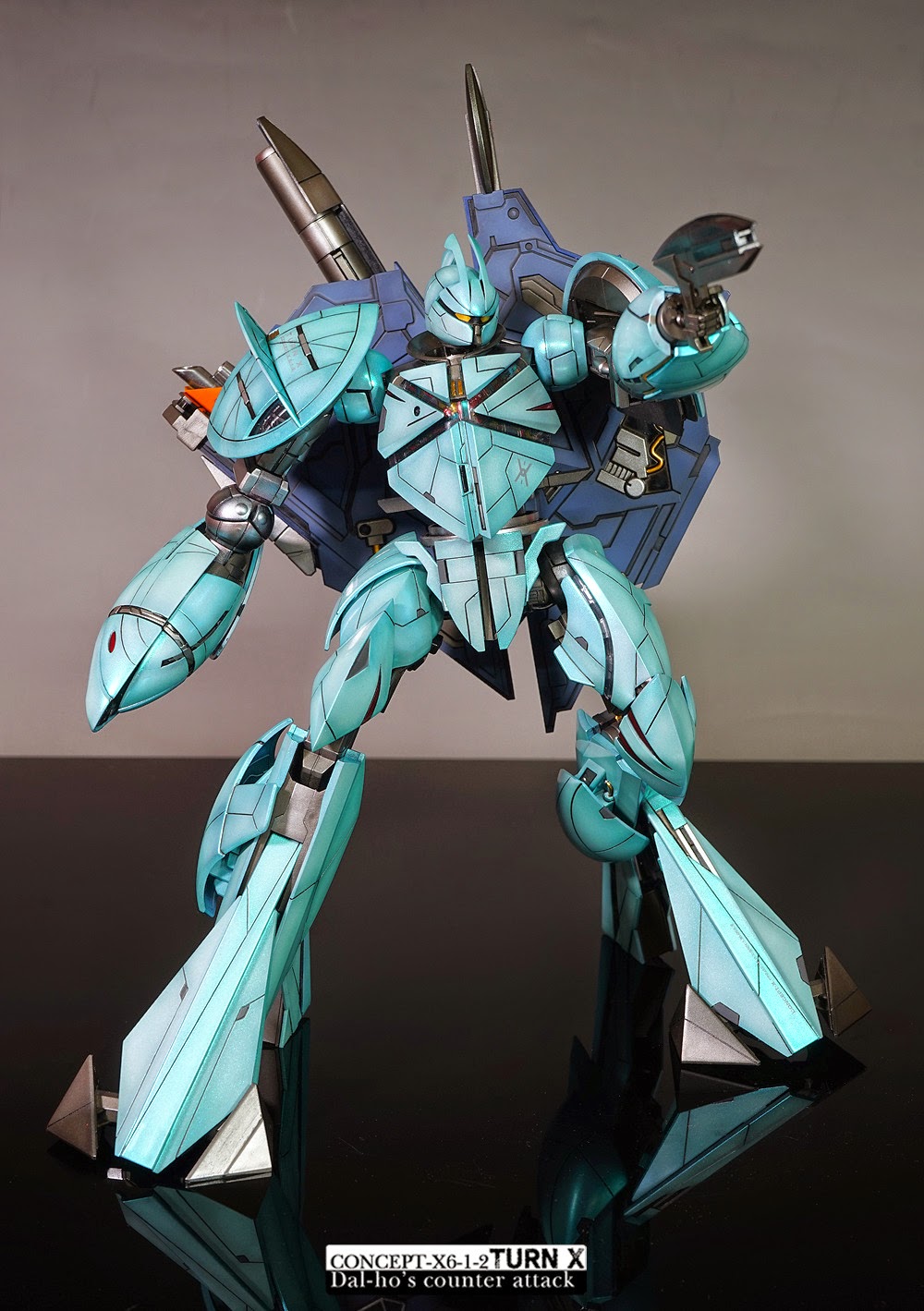 GUNDAM GUY: MG 1/100 concept-X6-1-2 Turn X - Customized Build