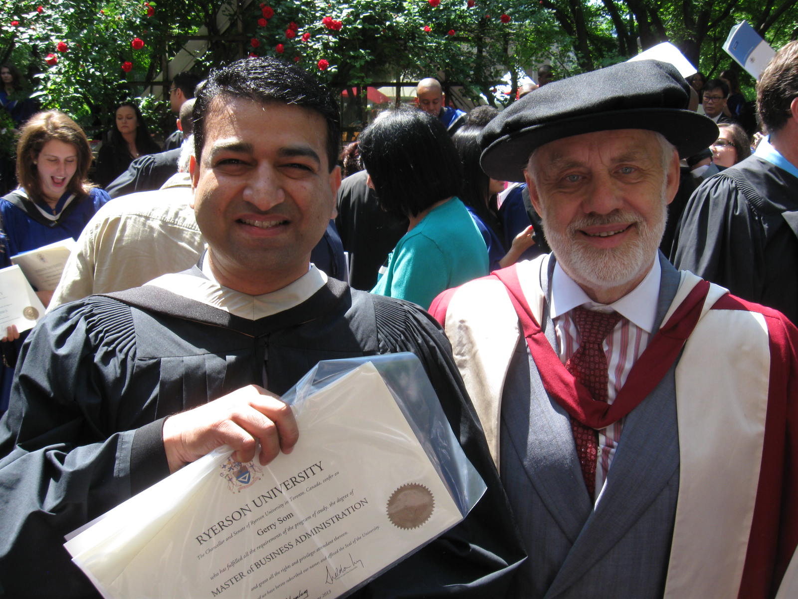 Pre-MBA Blog | B-School Applications: Some pictures from MBA Graduation ...